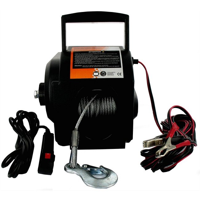 Treuil électrique 12V - 2 T : Norauto.fr