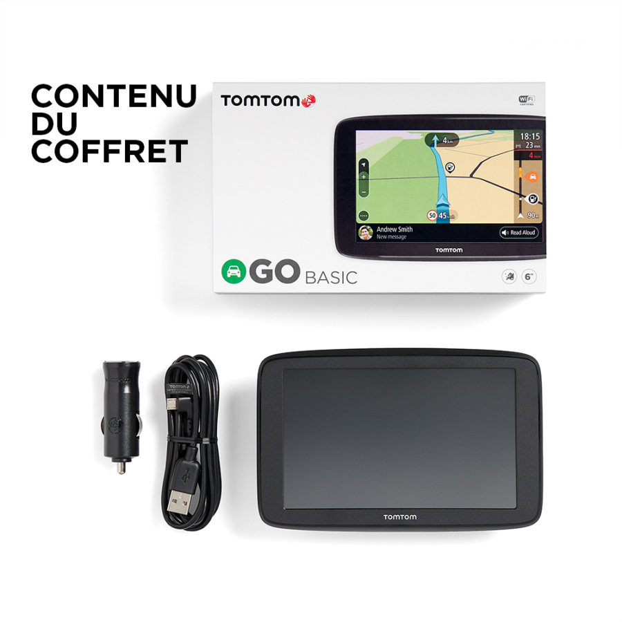 GPS TOMTOM GO BASIC 6" Europe 48 pays : Norauto.fr