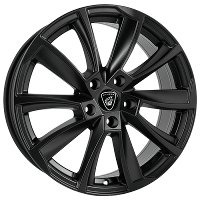 Jante alu ALUETT 89 19 pouces - 7.5x19 5x108 ET45 Noir mat - Norauto