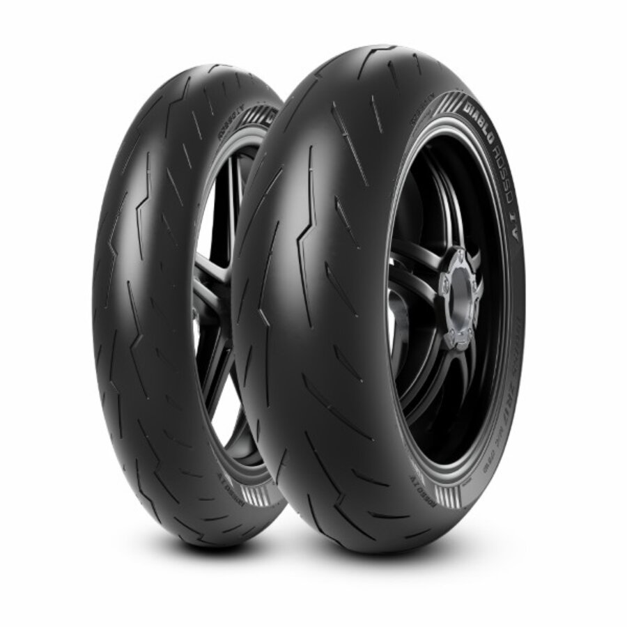 Pneu Moto PIRELLI pirelli_diablo_rosso_iv 110/70 R 17 54H TL Avant - Norauto