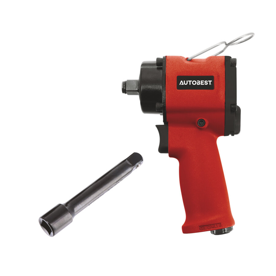 Clé à choc pneumatique AUTOBEST ultra compact 610 Nm - Norauto