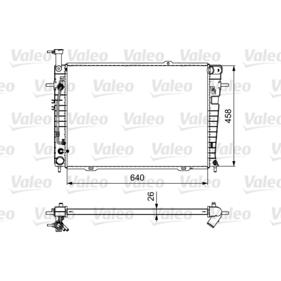 Radiateur VALEO 735543 - Norauto