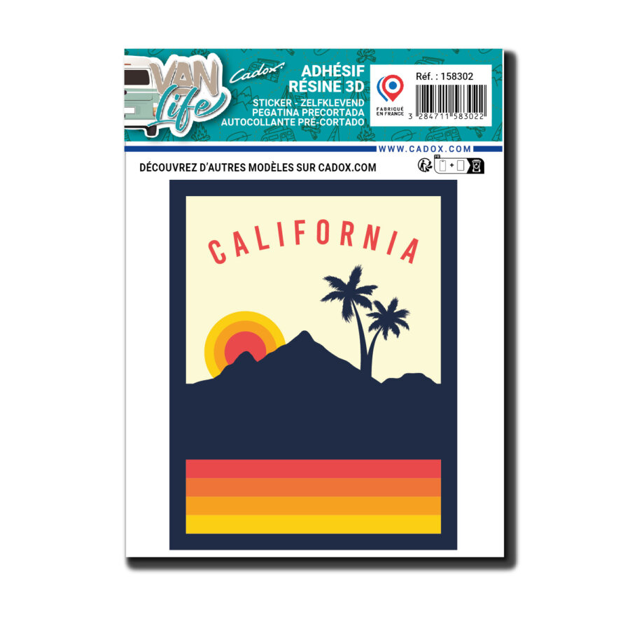 Mini sticker California - Norauto