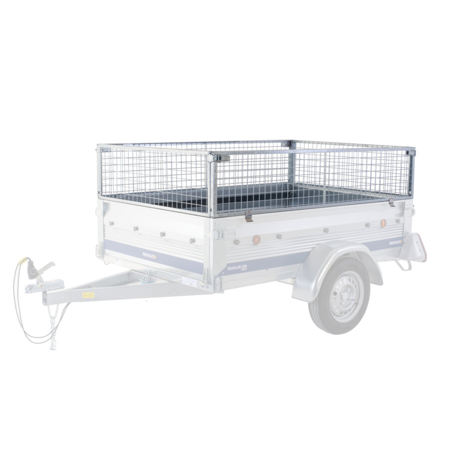 Rehausse grillagée à clip 200 x 134 cm pour remorque NORAUTO - Norauto