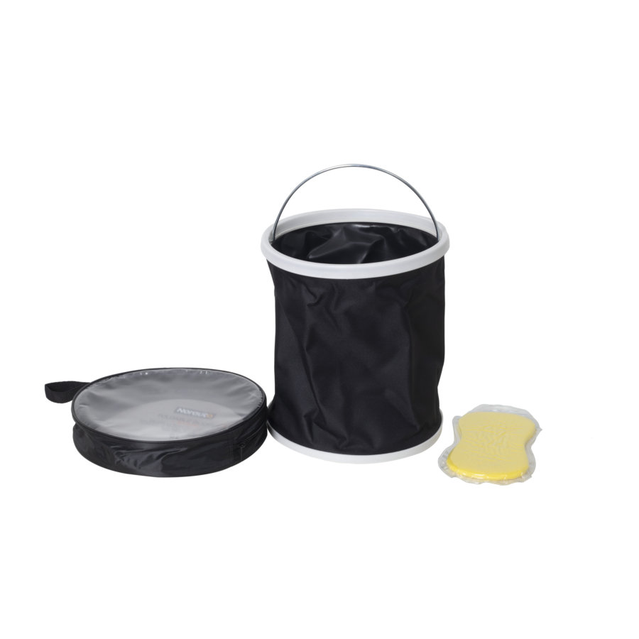 Seau pliable NORAUTO 9 L avec éponge - Norauto