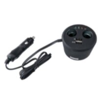Double prise allume cigare NORAUTO avec deux ports usb - 12 V/24 V 10 A - Norauto