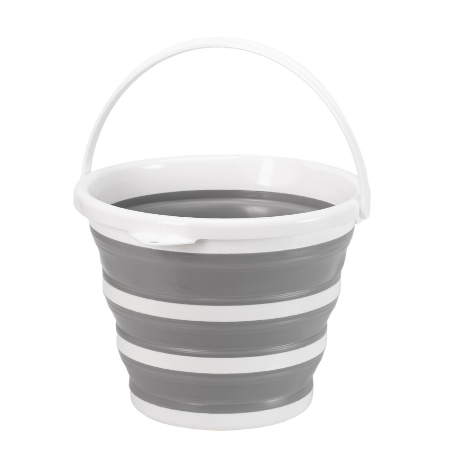 Seau pliant NORAUTO 10L gris - Norauto