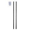 2 protections de portières NORAUTO type U 65 cm noir - Norauto