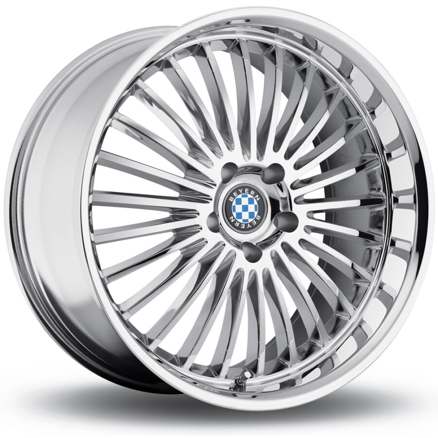 Jante alu BEYERN MULTI 20 pouces - 10x20 5x120 ET20 Chrome look - Norauto
