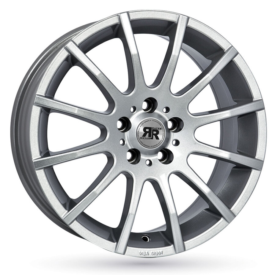 Jante alu RACER CLASSIC 17 pouces - 7.5x17 5x105 ET40 Argent - Norauto