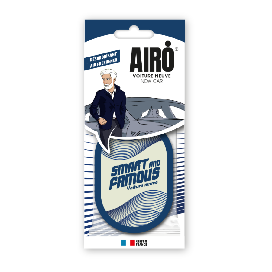 Désodorisant voiture AIRO Smart & Famous Parfum fraîcheur - Norauto