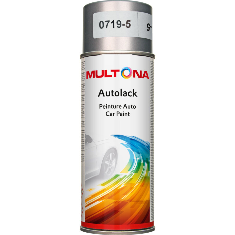 Bombe de peinture Gris Brillant MULTONA 400 ml601215 - Norauto