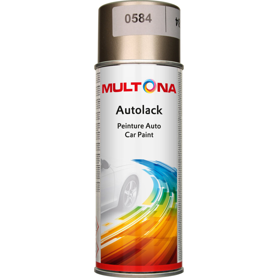 Bombe de peinture Or Brillant MULTONA 400 ml 600584 - Norauto