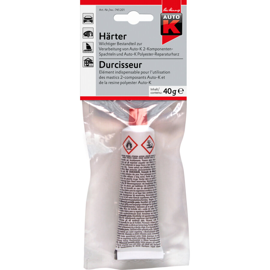 Durcisseur pour mastic résine 40gr AUTO-K - Norauto