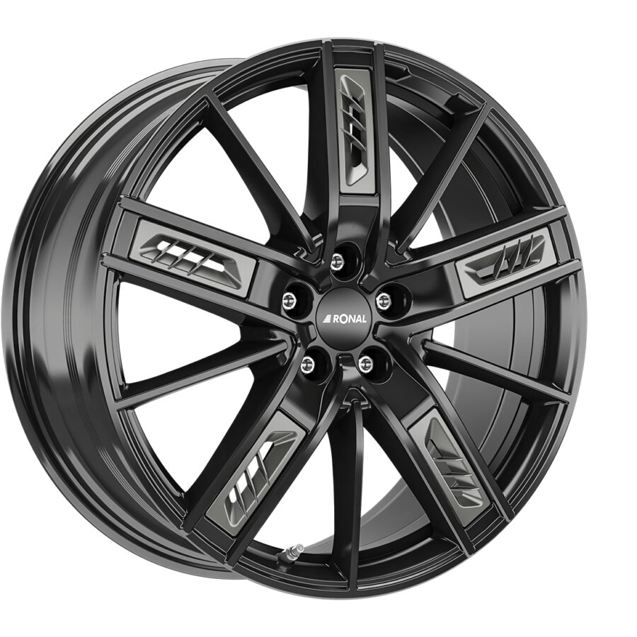 Jante alu RONAL R67 Grey Right 19 pouces - 8x19 5x114.3 ET54 Jetblack ...