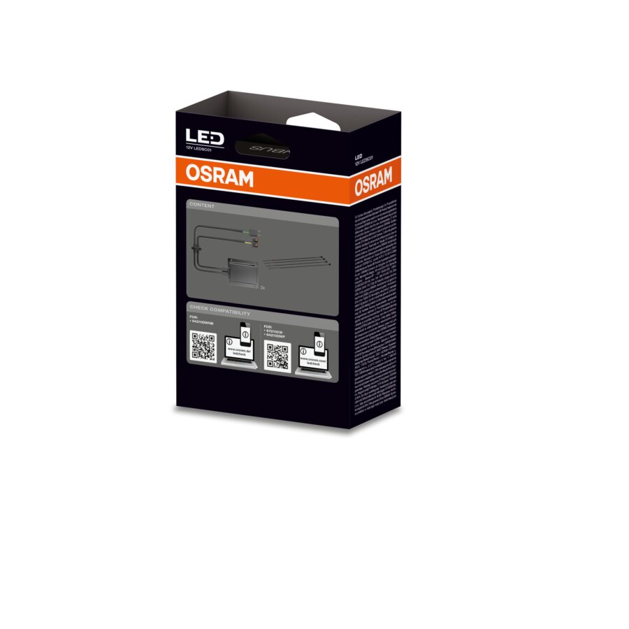 2 Smart Canbus OSRAM LEDSC01 H7 : Norauto.fr