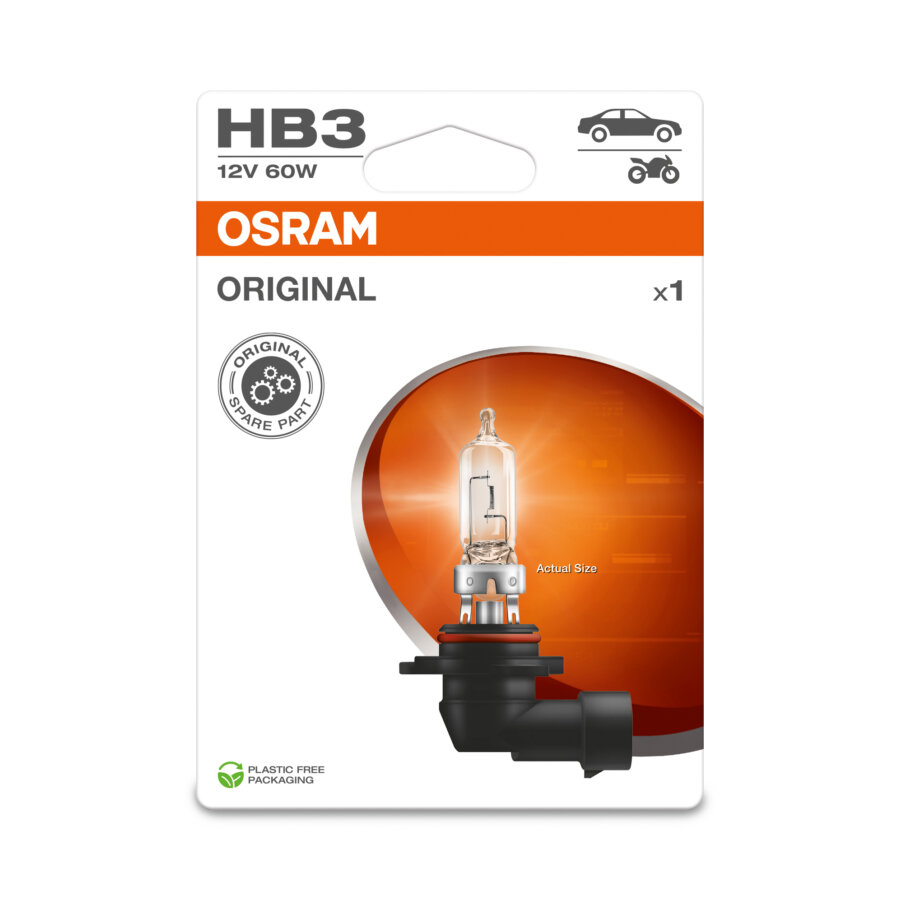1 ampoule HB3 12V OSRAM ORIGINAL - Norauto