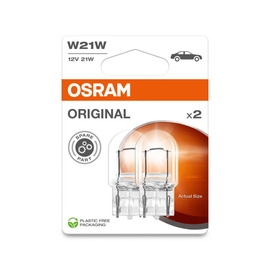 2 ampoules W21W 12V OSRAM ORIGINAL - Norauto