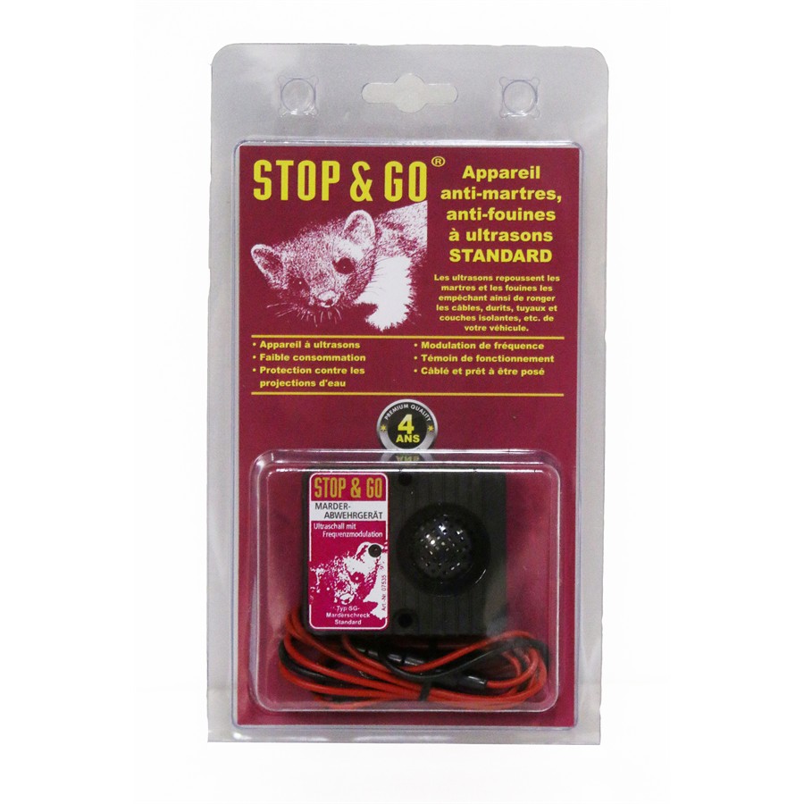 Appareil ultrasons anti-rongeurs STOP & GO : Norauto.fr