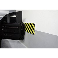 1 mousse de protection droite noire et jaune pour voiture 35 cm VISO ...