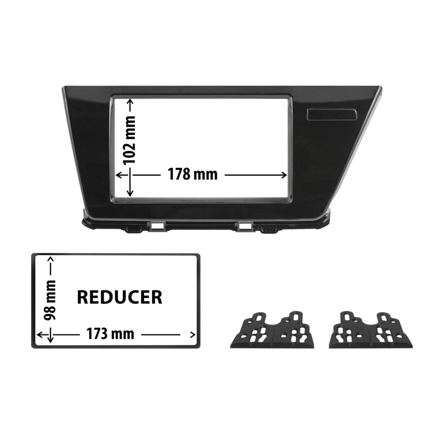 Entretoise PHONOCAR pour autoradio - Norauto