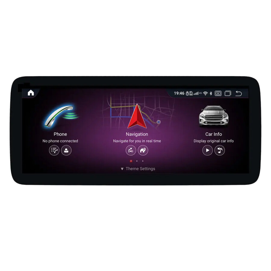 Autoradio RETROFIT ANDROID 13 - SNAPDRAGON 665 - 64 GB -MERCEDES C 11 ...