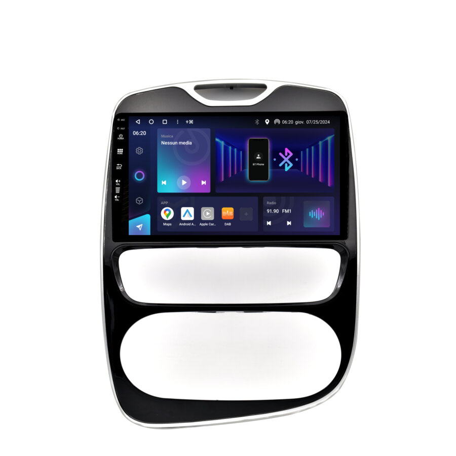 Autoradio CUSTOMFIT 10,1"REN.CLIO 12>19 DAB+ CP AA QLED 8C HDMI ...