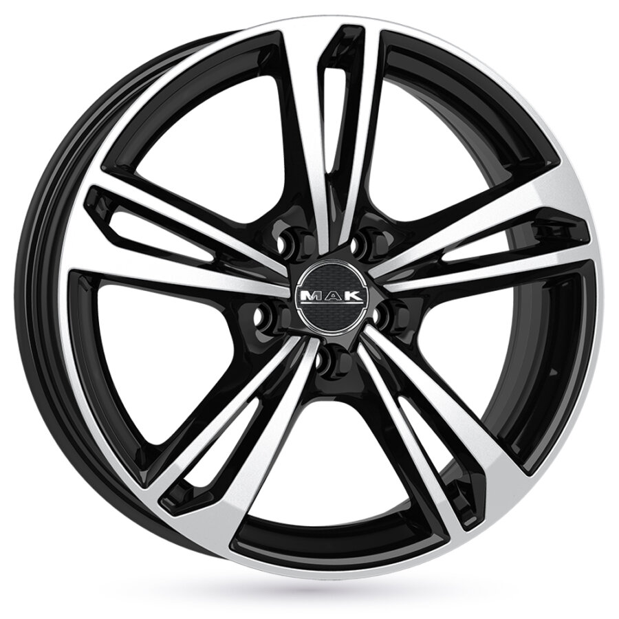 Jante alu MAK EMBLEMA 15 pouces - 6x15 4x100 ET40 Noir face polie - Norauto