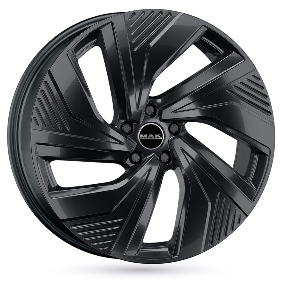 Jante alu MAK ELECTRA 8x20 5x108 ET45 Noir brillant - Norauto