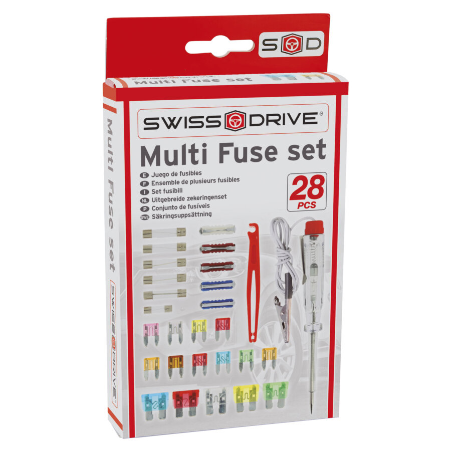 26 fusibles SWISS DRIVE 2 A - 75 A et accessoires - Norauto