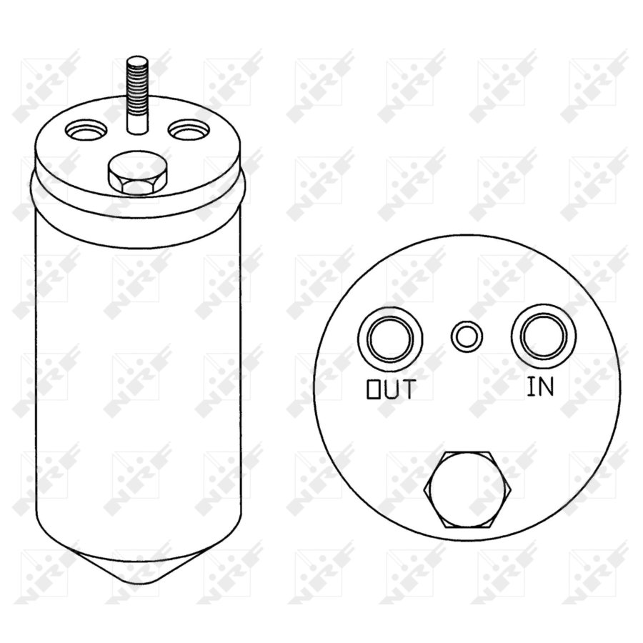 Bouteille de climatisation NRF 33149 - Norauto