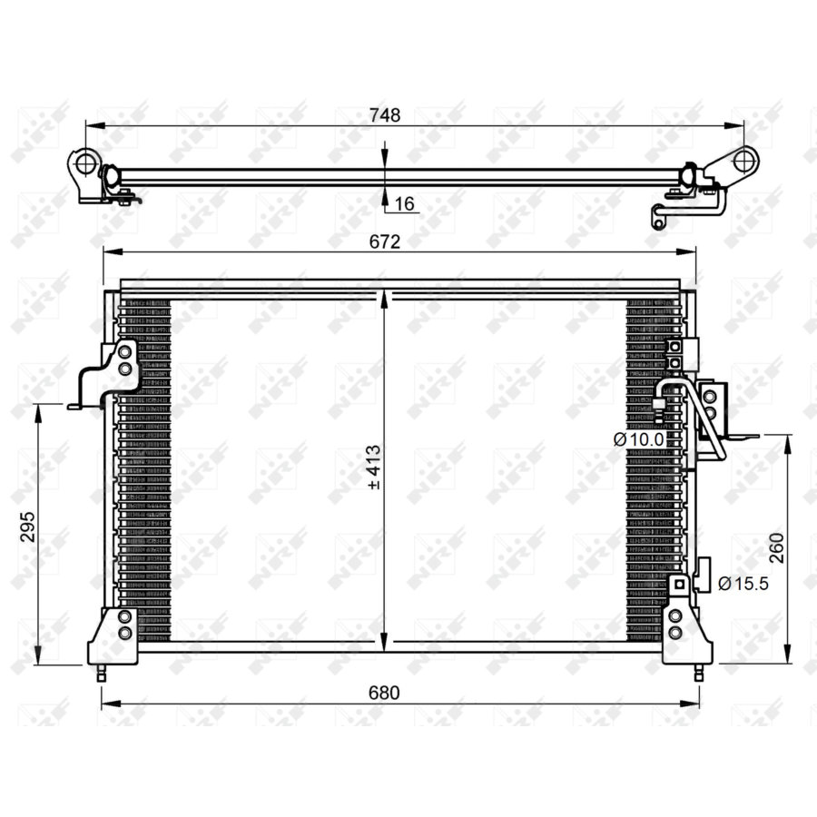 Condenseur NRF 35754 EASY FIT - Norauto