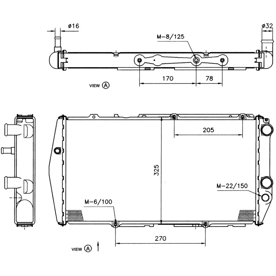 Radiateur NRF 51311 - Norauto