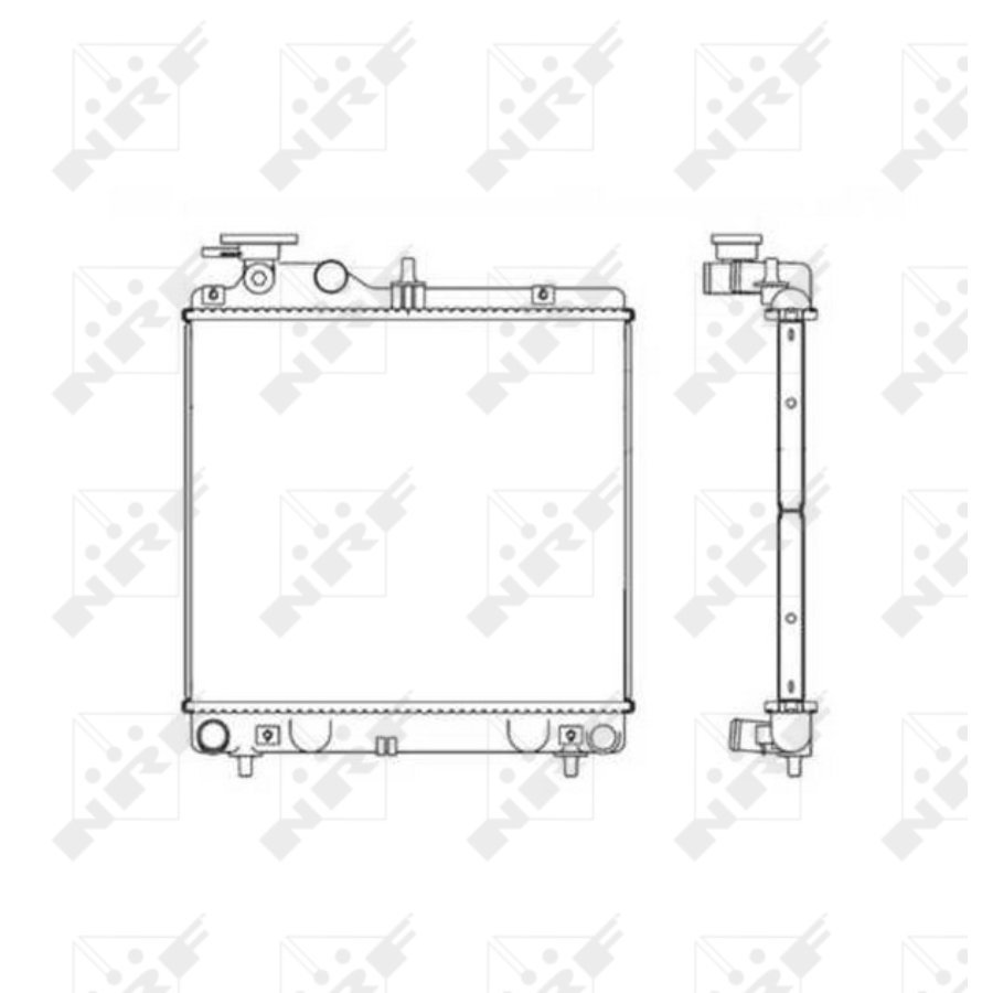 Radiateur NRF 53257 EASY FIT - Norauto