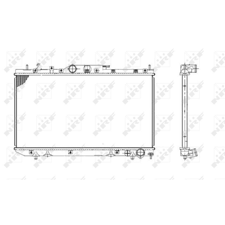 Radiateur NRF 53420 - Norauto