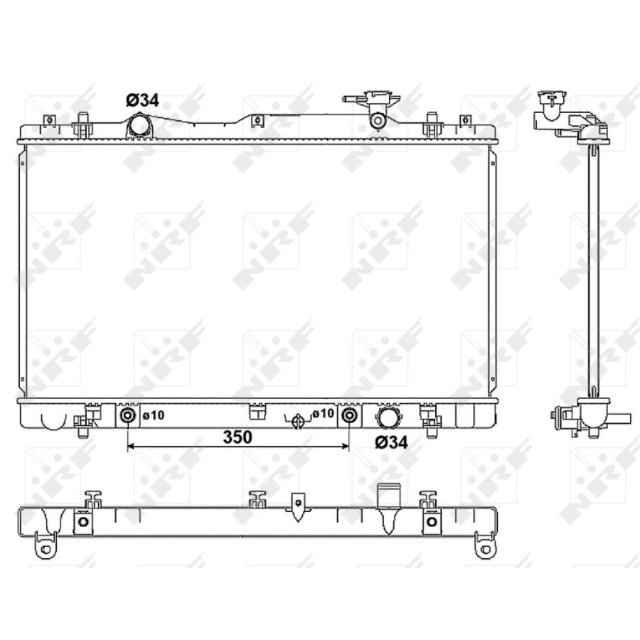 Radiateur NRF 53063 - Norauto