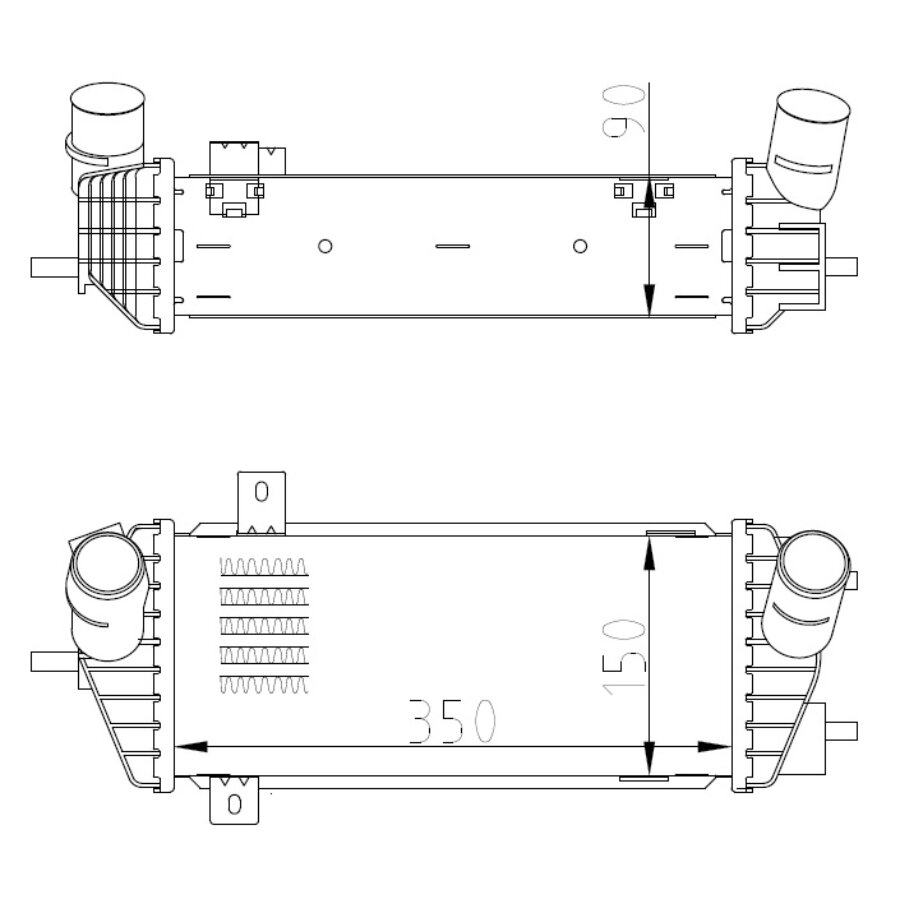 Refroidisseur NRF 309070 - Norauto