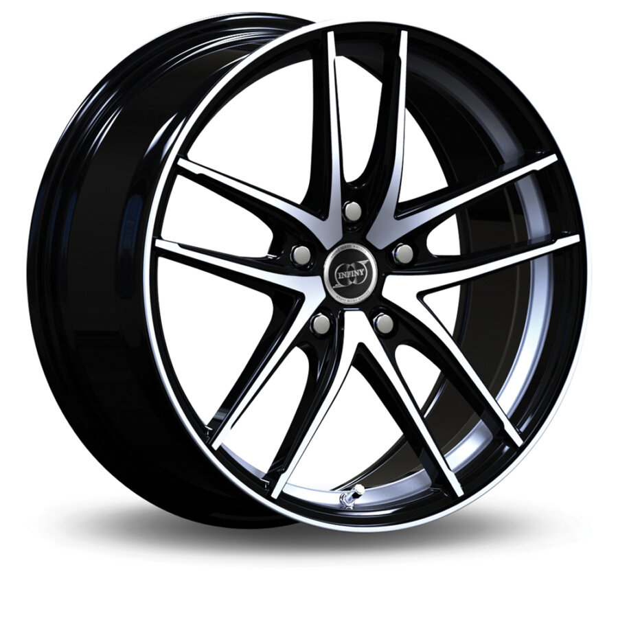 Jante alu INFINY TOXIC 18 pouces - 8x18 5x114.3 ET35 Noir poli - Norauto