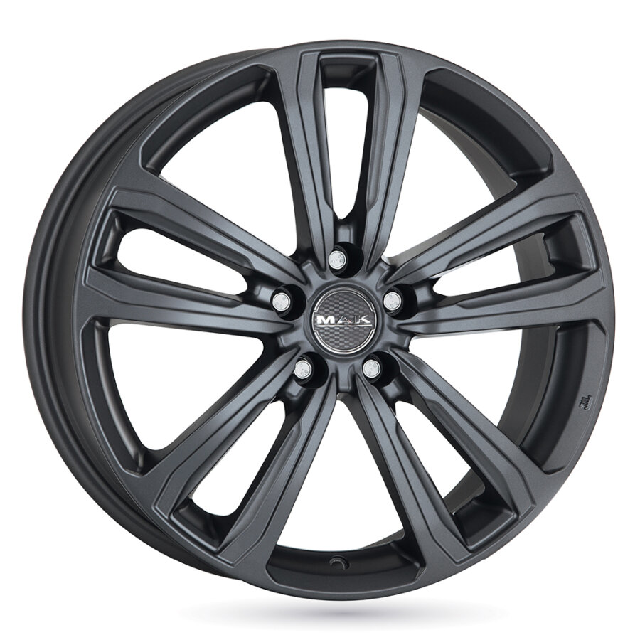 Jante alu MAK MAGMA 7x17 4x108 ET32 Noir face polie - Norauto