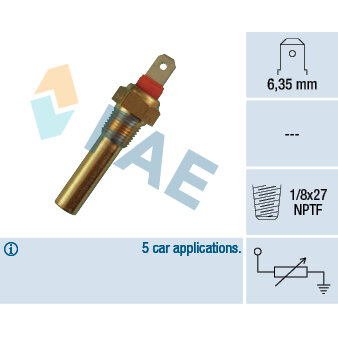 THERMISTANCE FAE 31640 - Norauto