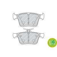 4 plaquettes de frein FERODO FDB4434 - Norauto