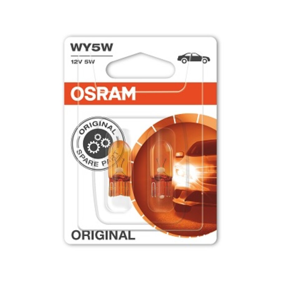 2 Ampoules OSRAM WY5W Original 12V : Norauto.fr