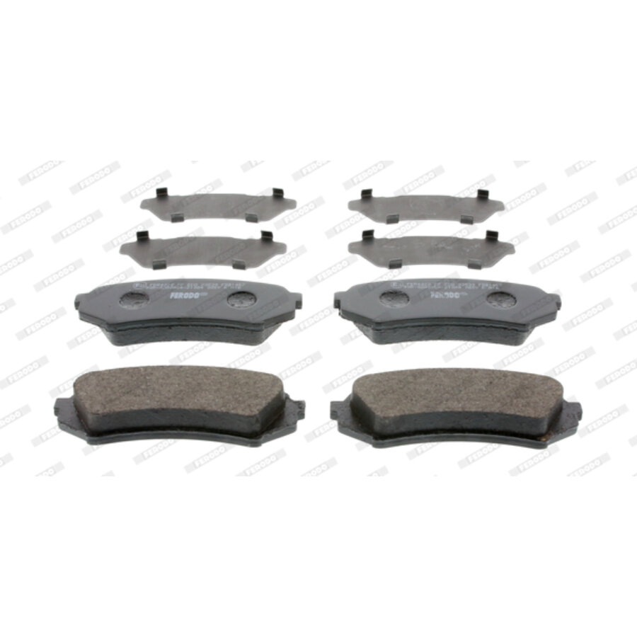 4 plaquettes de frein FERODO FDB1457 : Norauto.fr