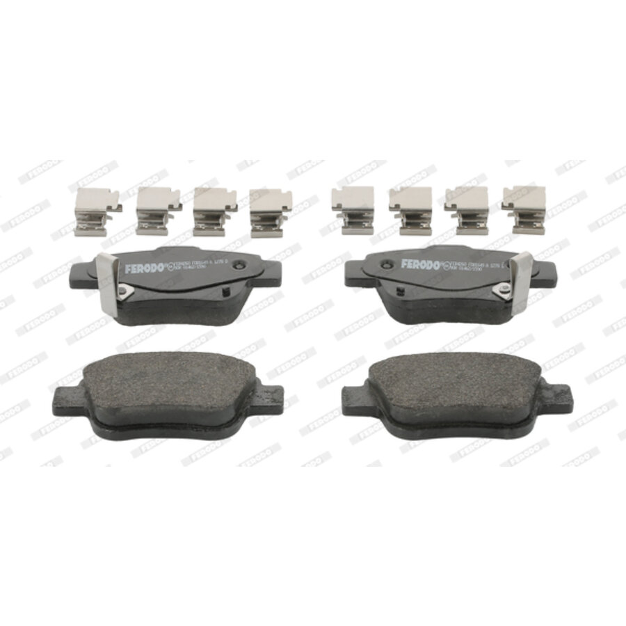 4 plaquettes de frein FERODO FDB1649 : Norauto.fr