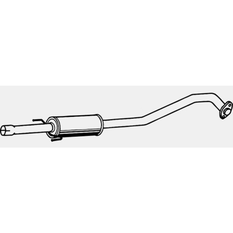 Silencieux central NPS T430A206 - Norauto