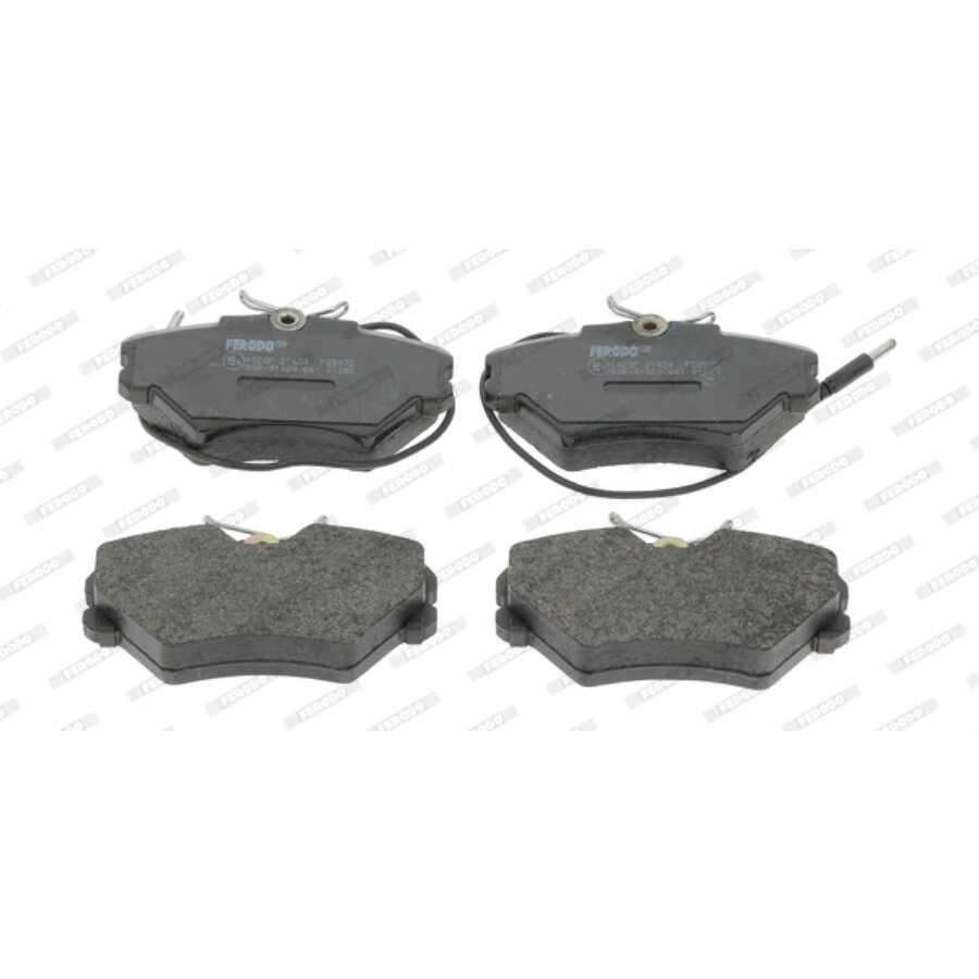 4 plaquettes de frein FERODO FDB972 : Norauto.fr