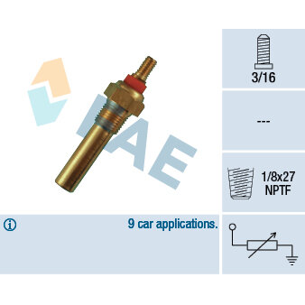 THERMISTANCE FAE 32300 - Norauto
