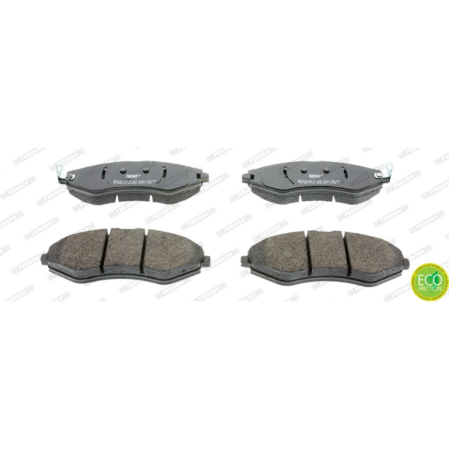 4 plaquettes de frein FERODO FDB1905 : Norauto.fr