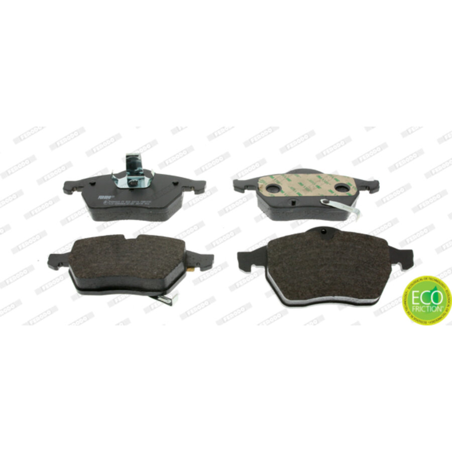 4 plaquettes de frein FERODO FDB1535 : Norauto.fr