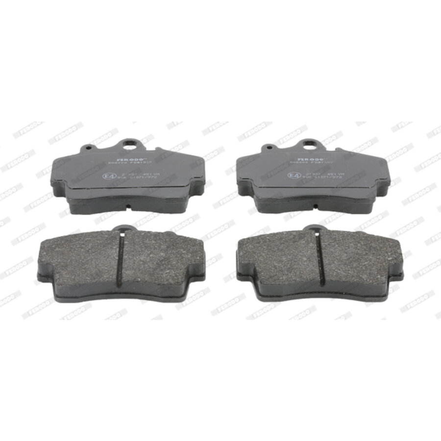 4 plaquettes de frein FERODO FDB1307 : Norauto.fr